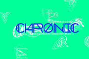 Chronic Typeface, a Font by Noem9 Studio
