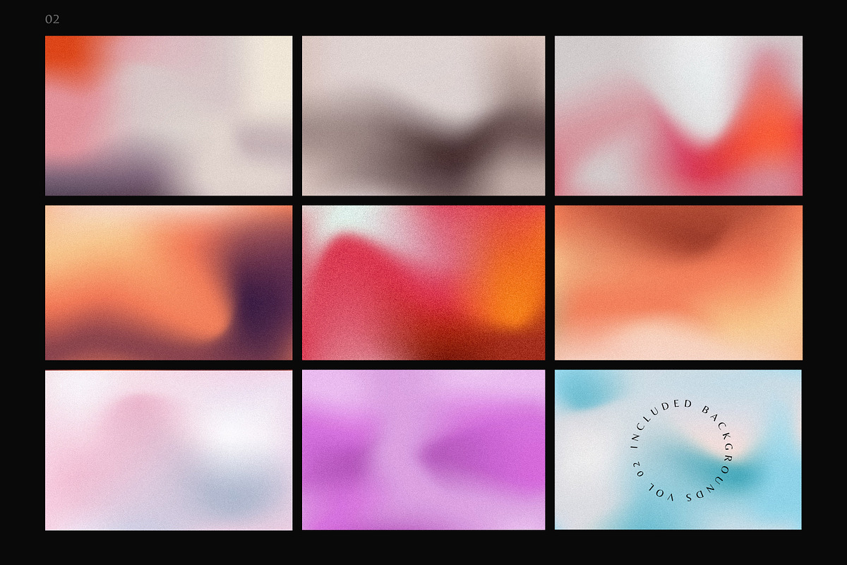 Grainy Gradient Textures CANVA, a Background Graphic by AndrewPixel