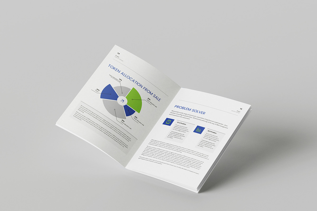 White Paper, a Brochure Template by azadcsstune