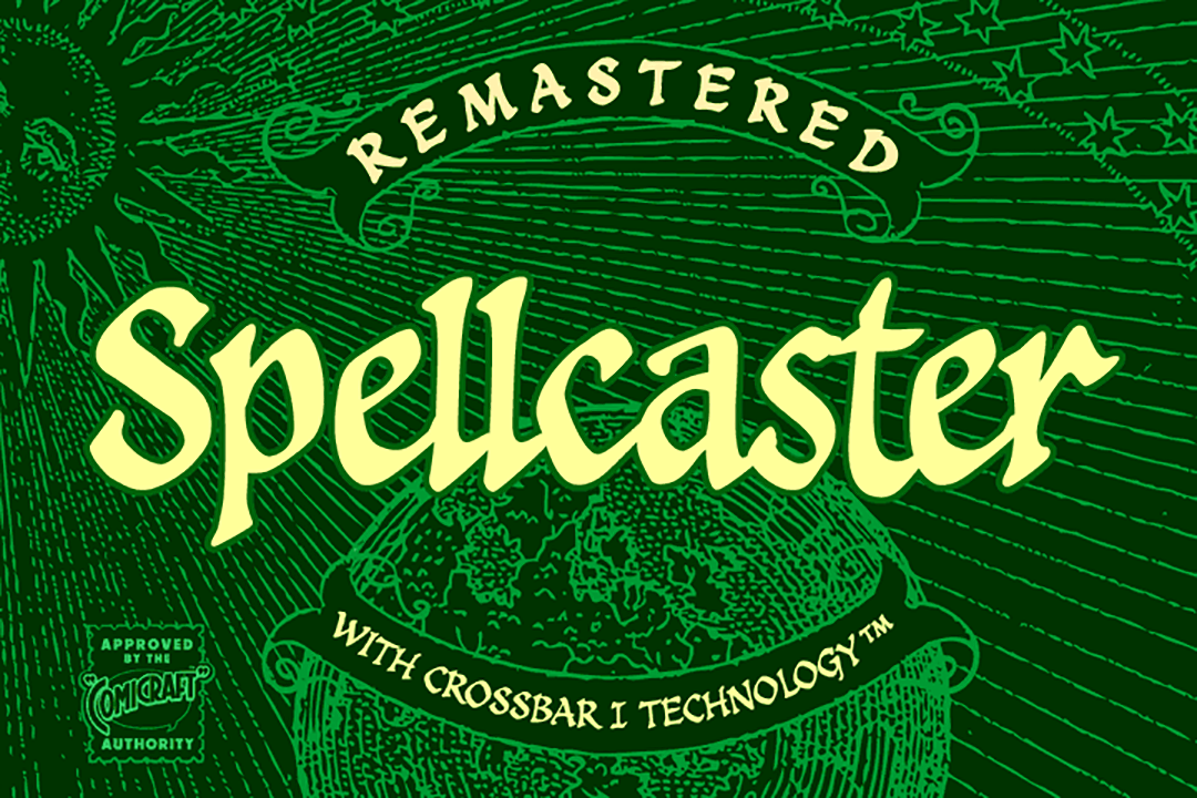 Spellcaster, a Handwritten Font by Comicraft Fonts