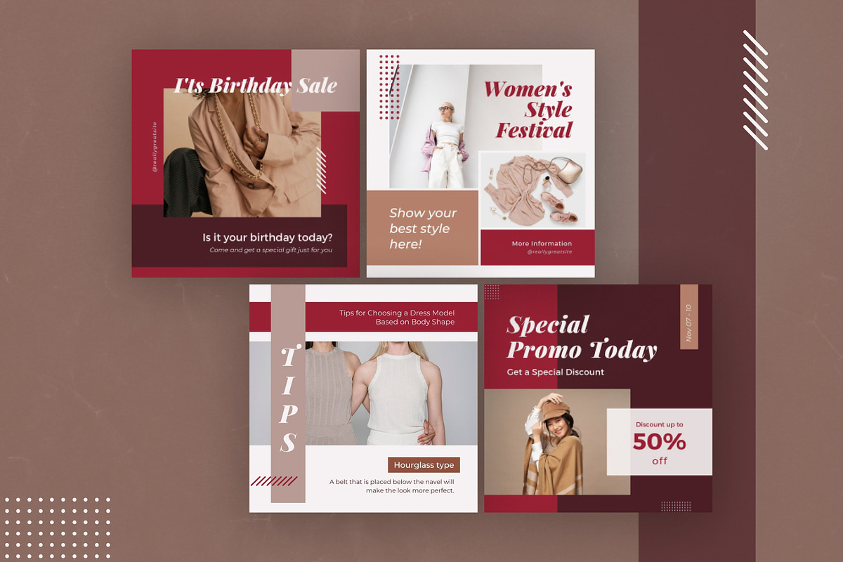 Urban Fashion 3in1 Canva Template