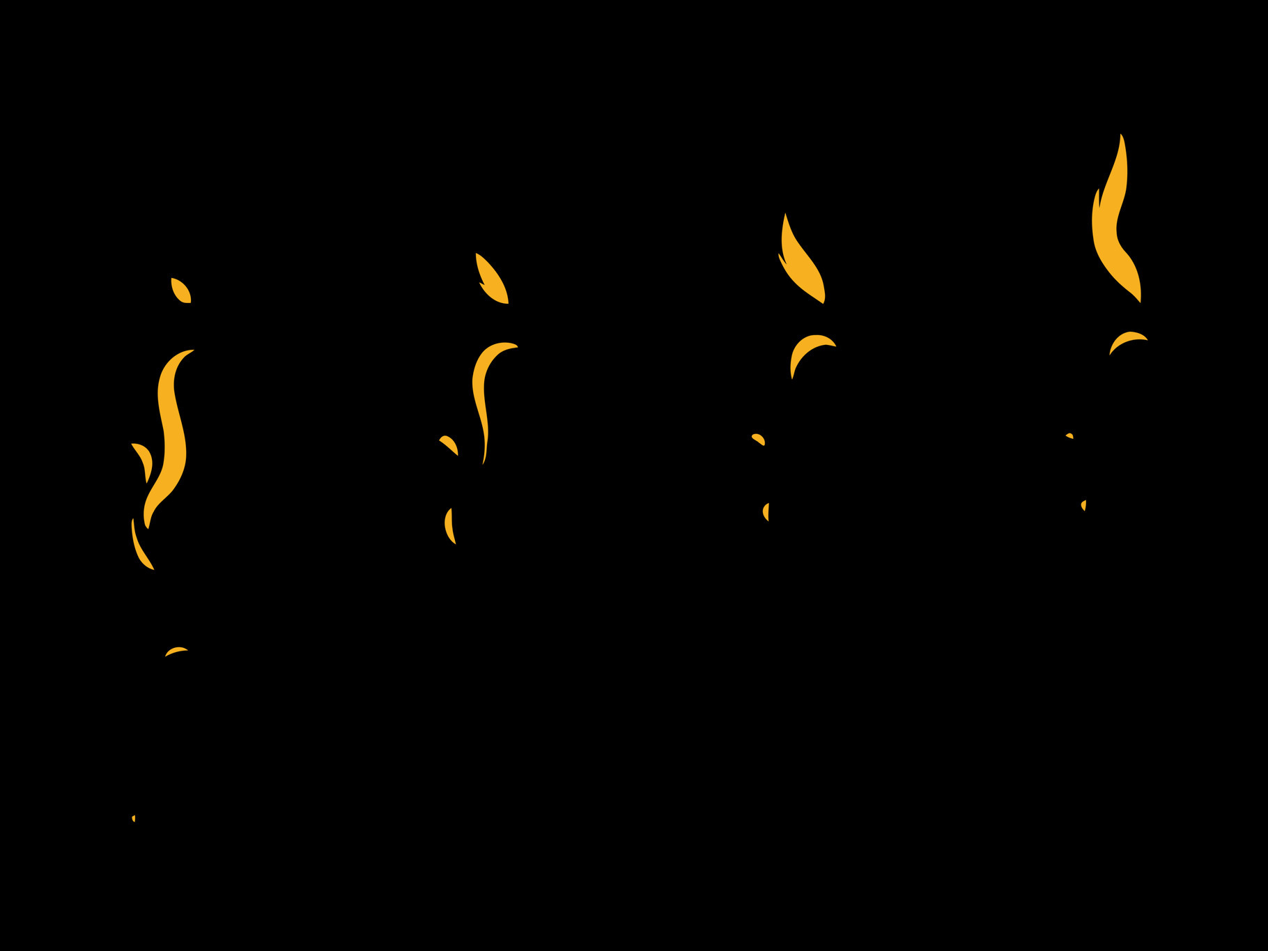 Sprite Sheets Flame. Ready for games. | Illustrations ~ Creative Market