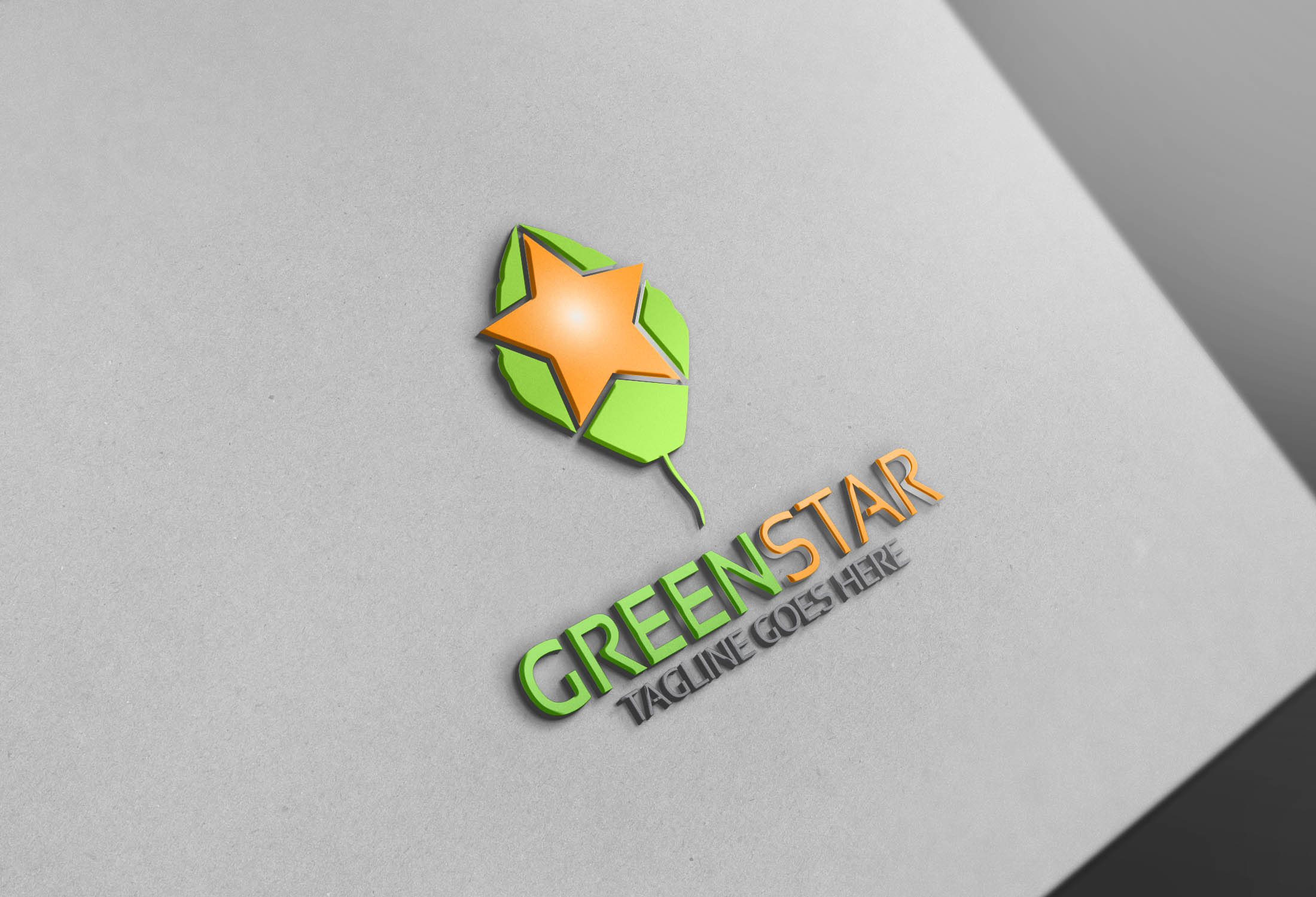 Green Star Logo, a Branding & Logo Template by Josuf Media
