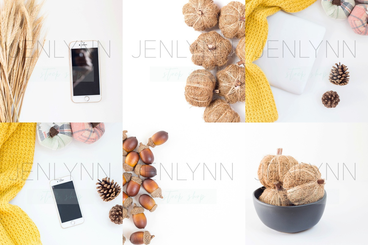 Fall Flat Lays | Styled Stock Photos, a Product Mockup by JENLYNN Stock ...