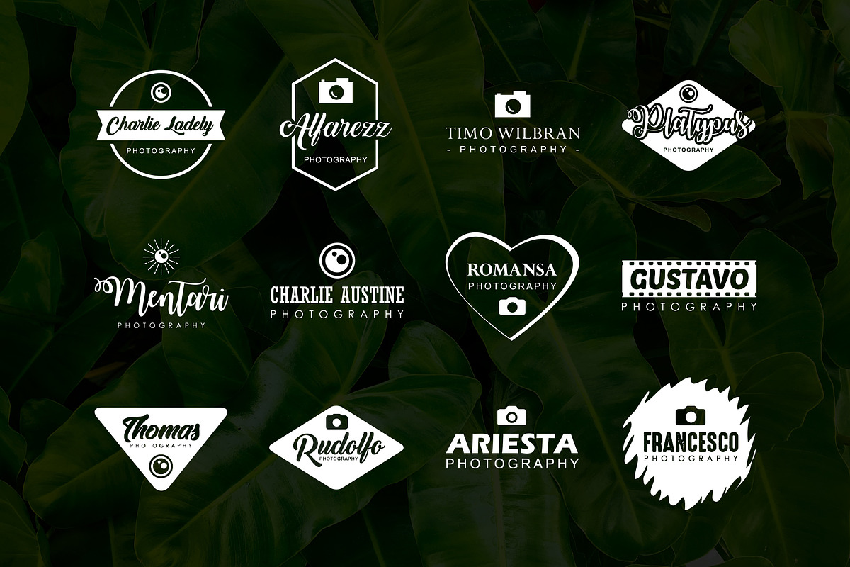 Minimalist Photography Logo & Badge, a Branding & Logo Template by ...
