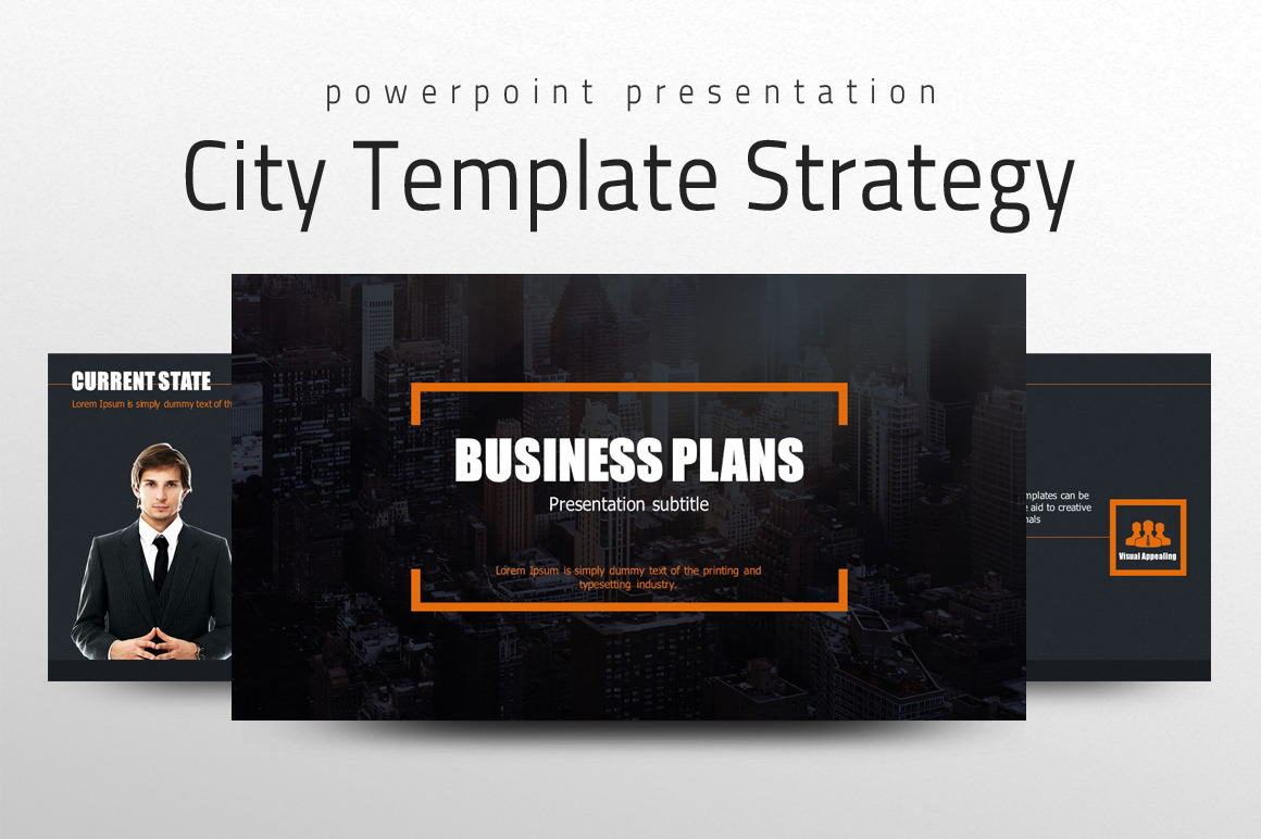 City Template Strategy, a Presentation Template by GoodPello