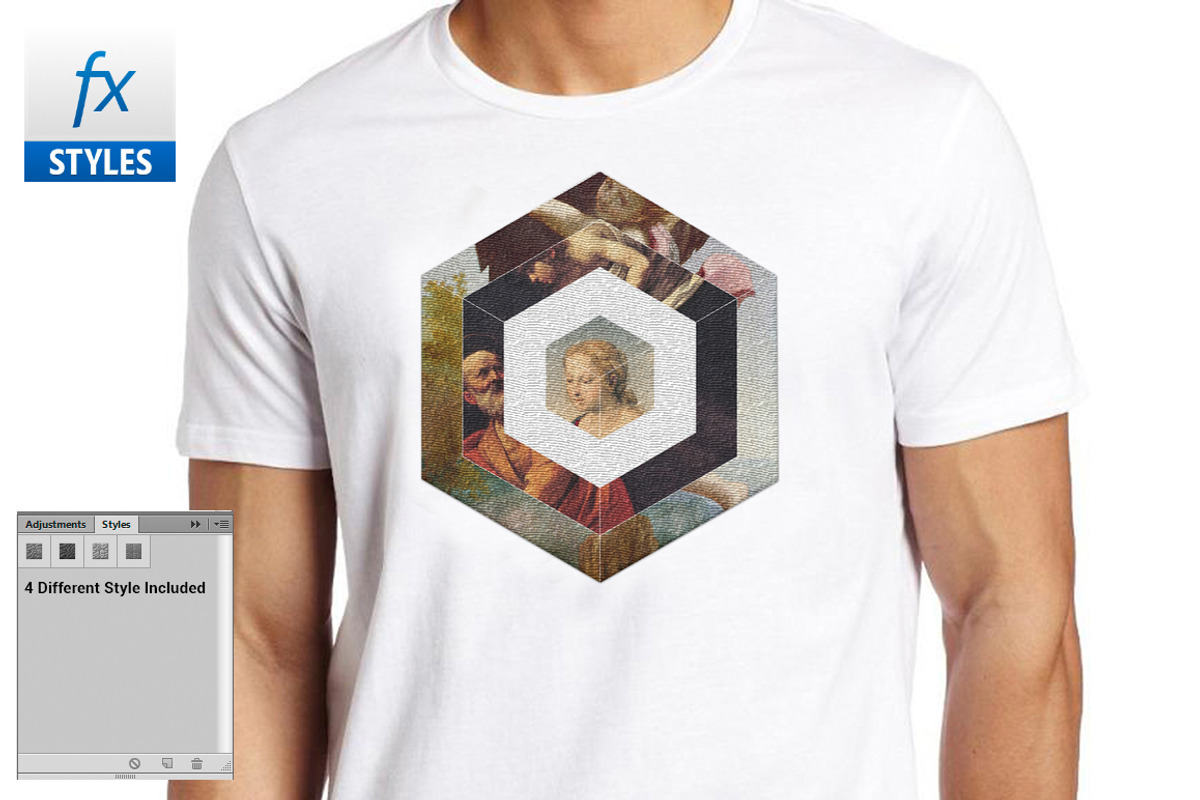 Photoshop Cloth Stitching Effect, a Layer Style Add-On by ORCOLOR