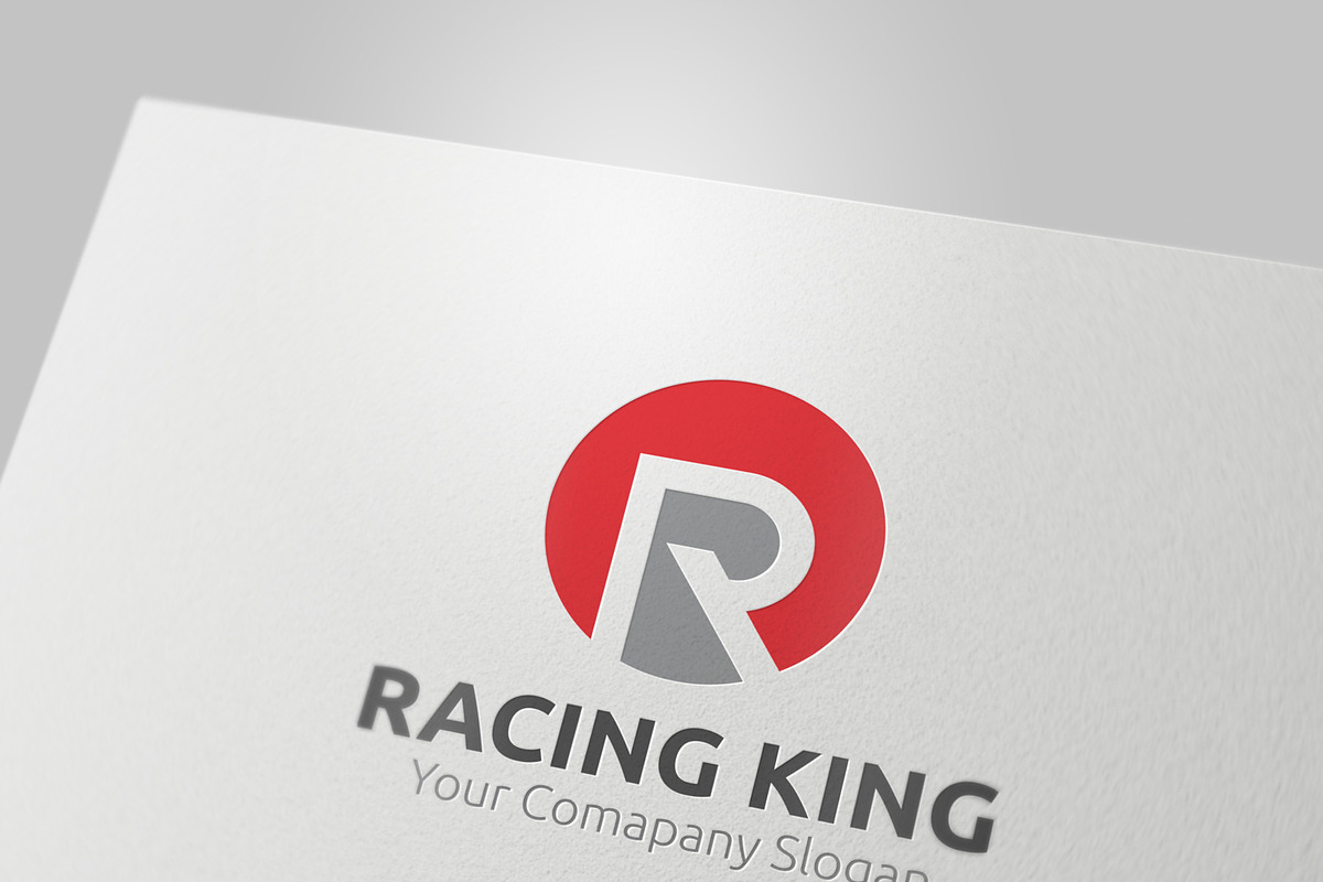 Racing King, a Branding & Logo Template by Vectorwins Premium Shop