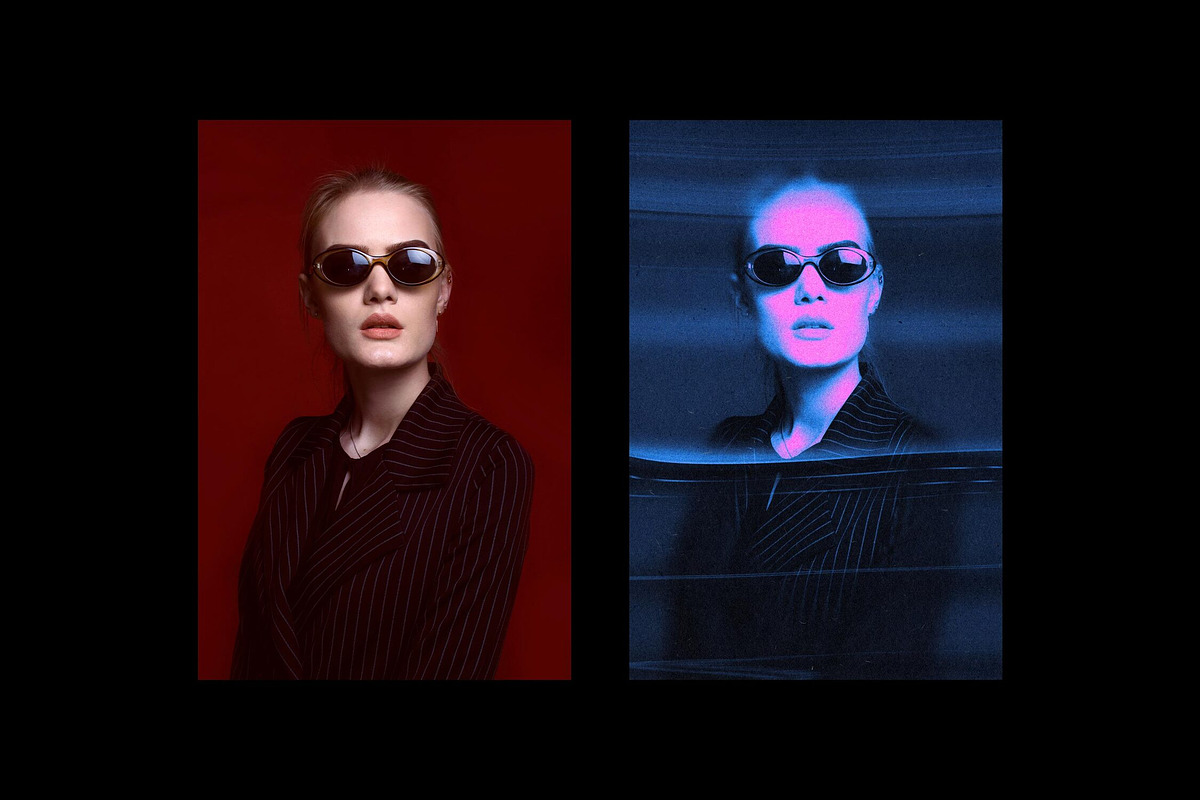 Acid Blur Photo Effect, a Layer Style Add-On by Design Squad