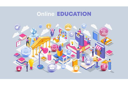 The concept of learning, an Education Illustration by Yayasya