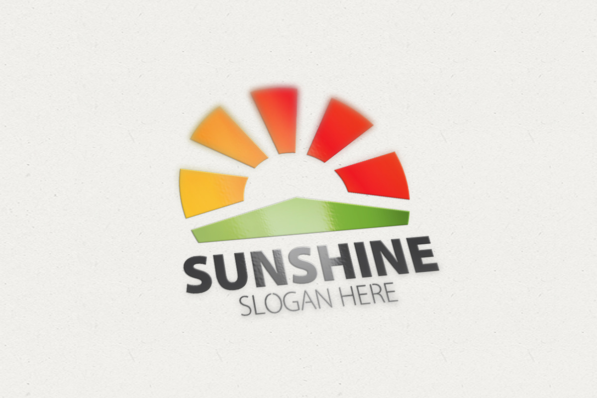 Sun / Sunshine Logo, a Branding & Logo Template by essegraphic