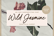 Wild Jasmine Signature Logo Script, a Script Font by Mila Garret | Creative Market