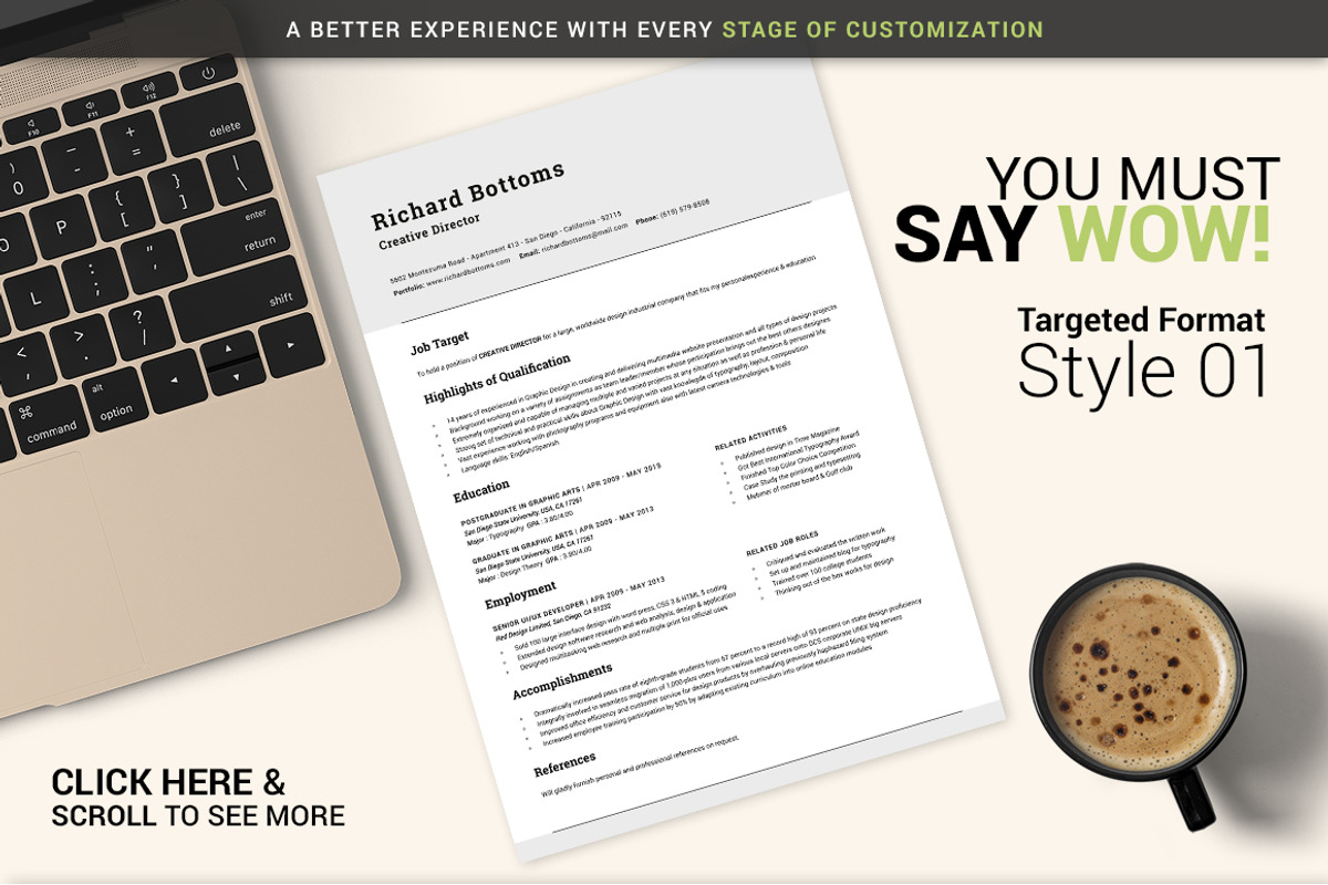 Timeless Resume Ultra Extended Pack, a Resume Template by SNIPESCIENTIST