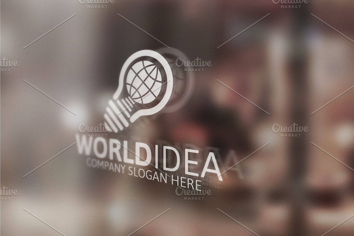 World İdea, a Branding & Logo Template by Josuf Media | Creative Market