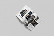Retro Look Book Indesign Template, a Magazine Template by Machel Design