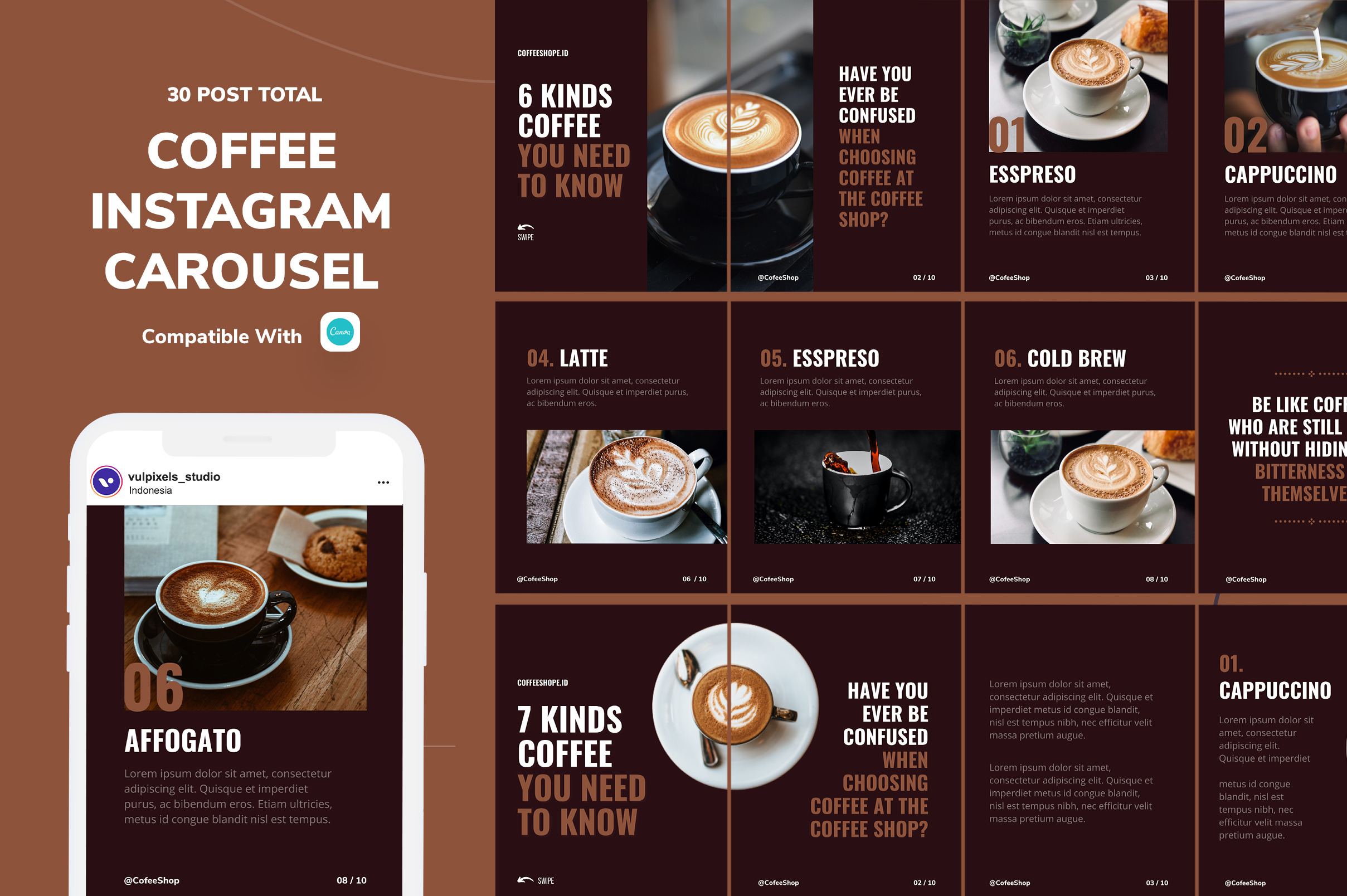 Coffee Instagram Carousel