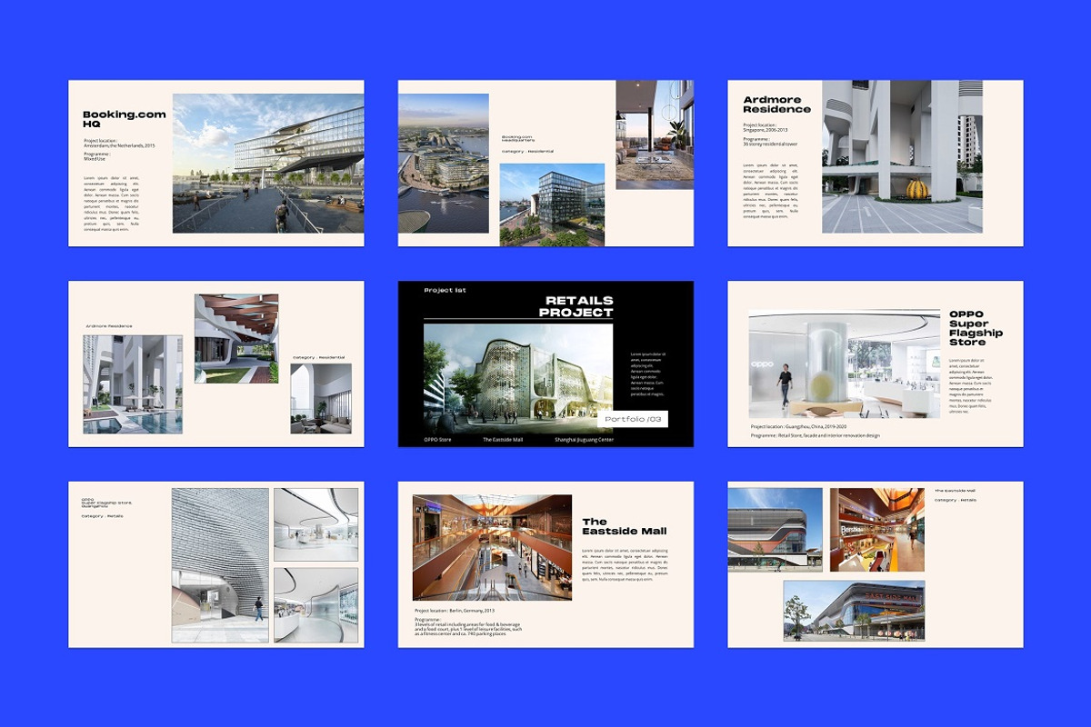 Architecture PowerPoint Template, a Presentation Template by Bervisual