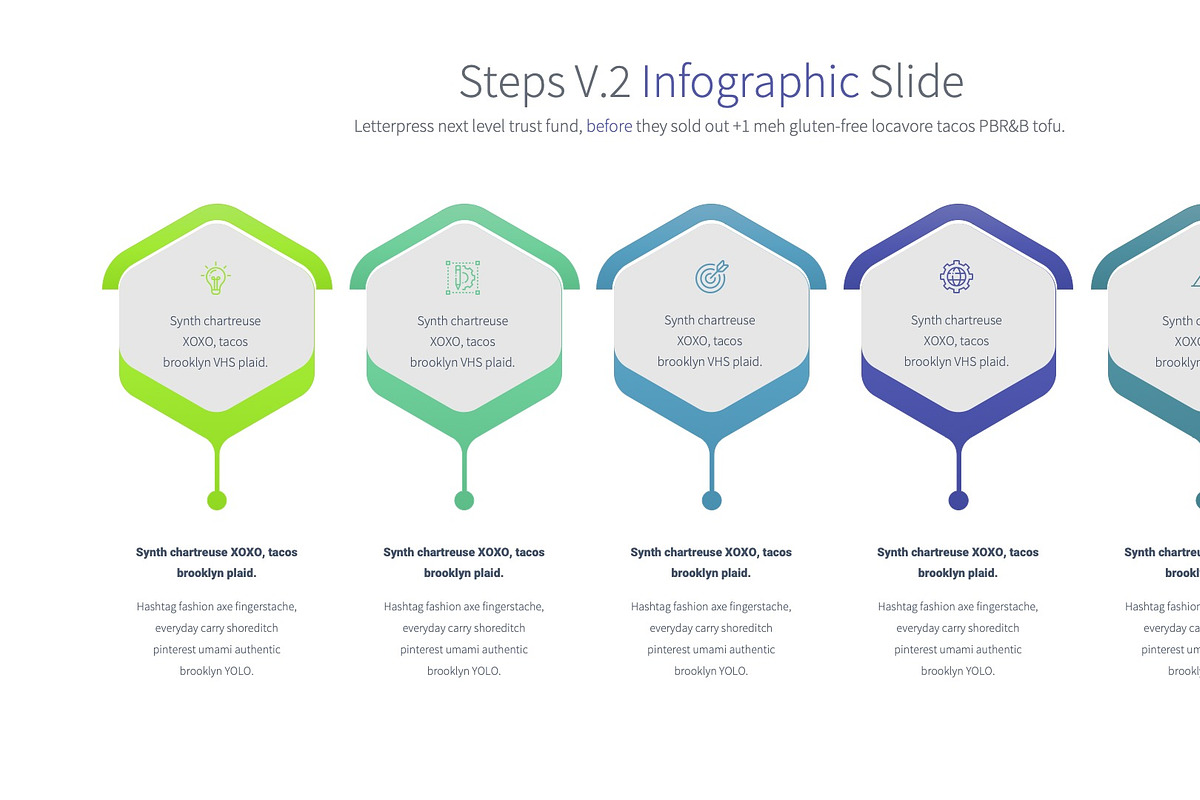 Steps V.2 PowerPoint Slides, a Presentation Template by Pulsecolor