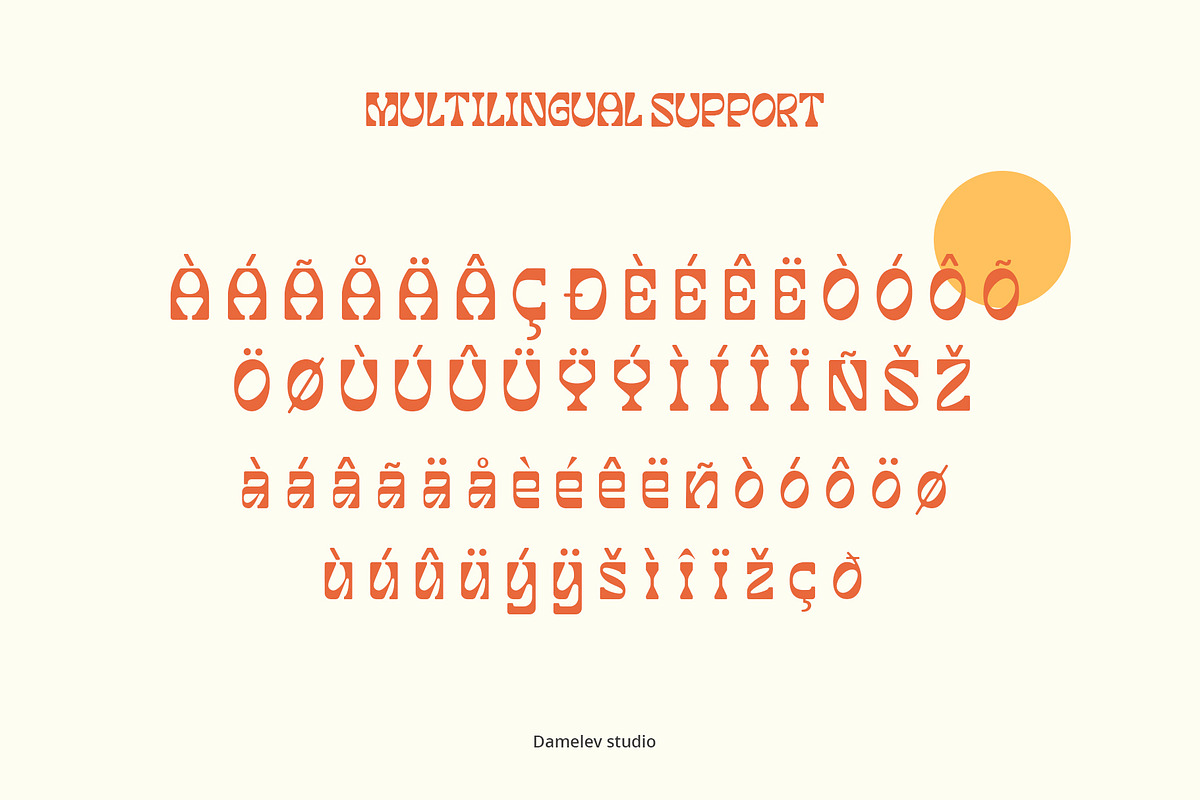Claude, a Sans Serif Font by Damelev