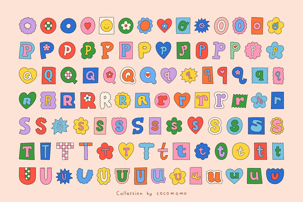 Ransom Note Cut Out Letter, a Graphic by cocomomo