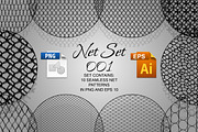 Net Set 001, a Pattern Graphic by Simple Design