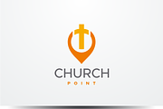 Church Point Logo | Branding & Logo Templates ~ Creative Market