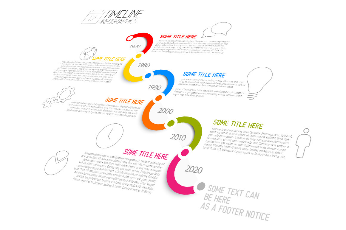 Vector Timeline Template, a Presentation Template by Orson