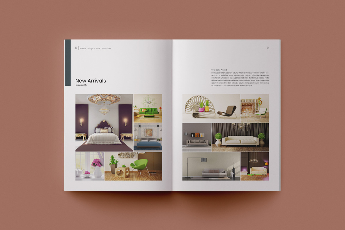 Interior Design Catalogs, a Brochure Template by adekfotografia