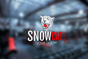 Snow Cat | Branding & Logo Templates ~ Creative Market
