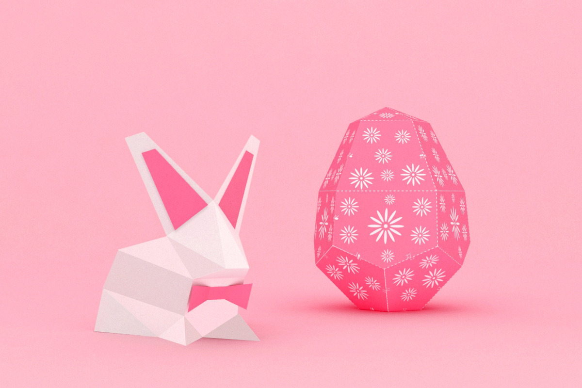 DIY Easter Egg - 3d papercrafts, a Templates & Theme by PAPER amaze
