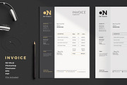 Invoice, a Stationery Template by Designs Bird | Creative Market