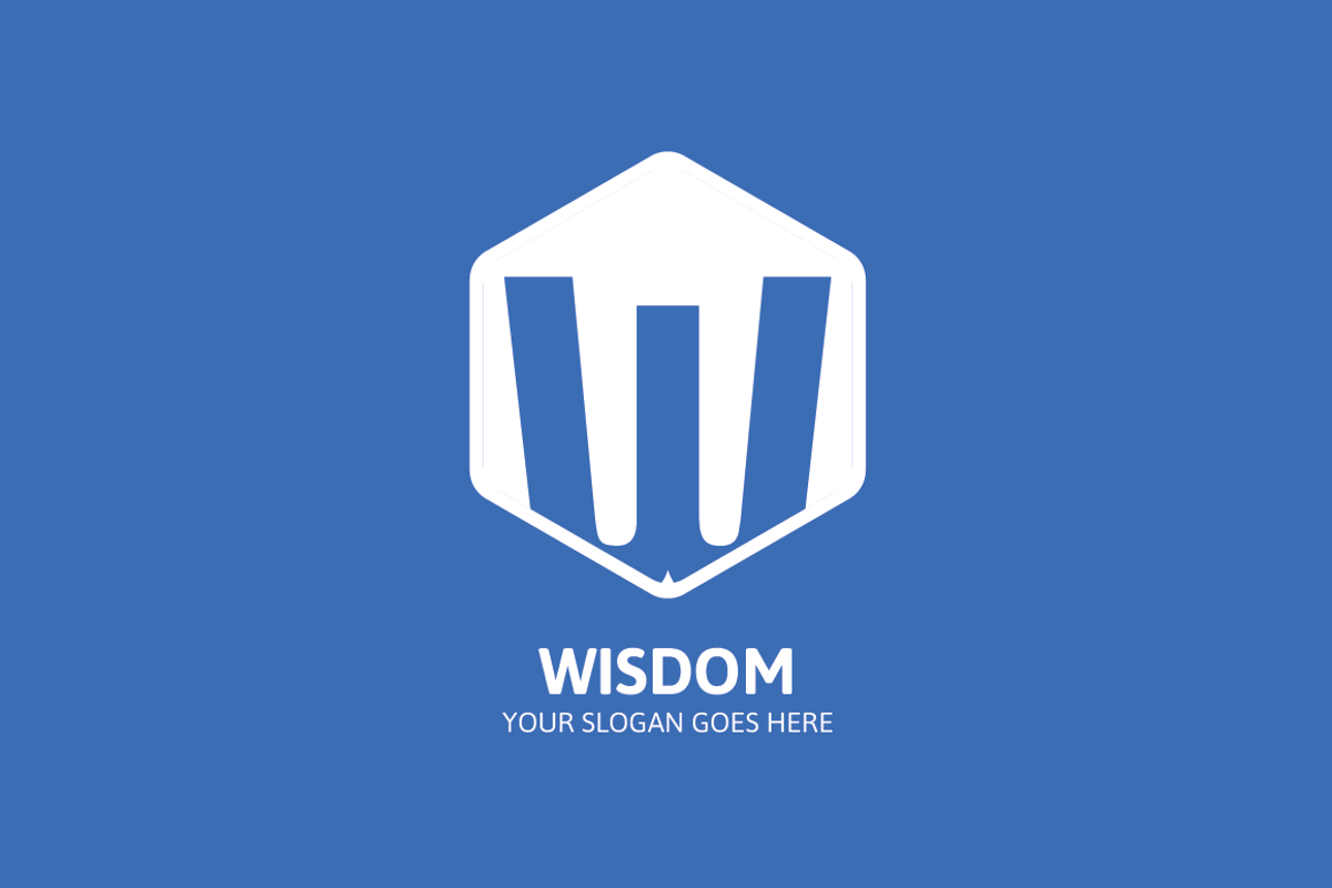 Hexagon Wisdom Logo - Letter W, a Branding & Logo Template by MLJ ...