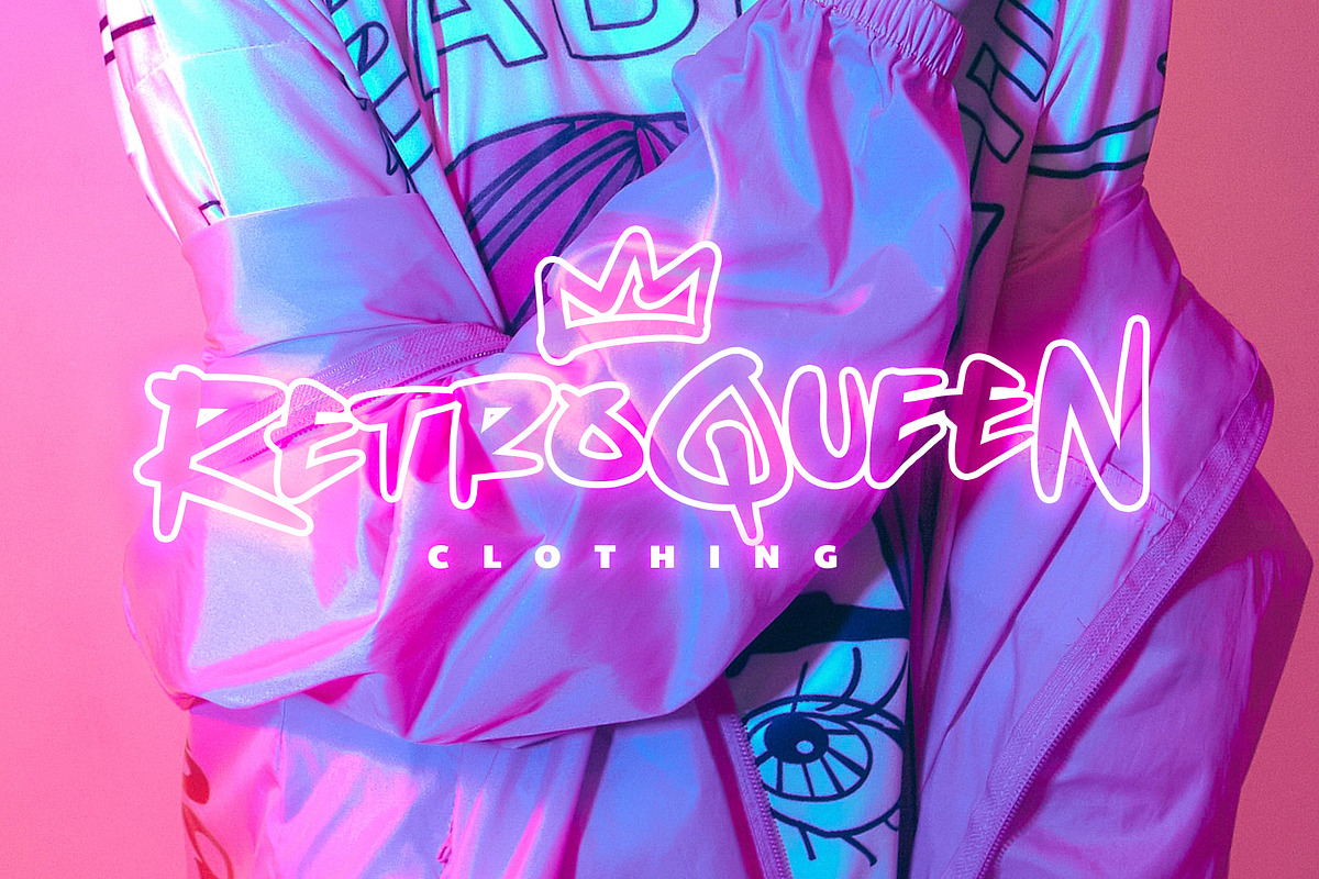 Neo-Retro Font + Extras, a Font by Sam Parrett