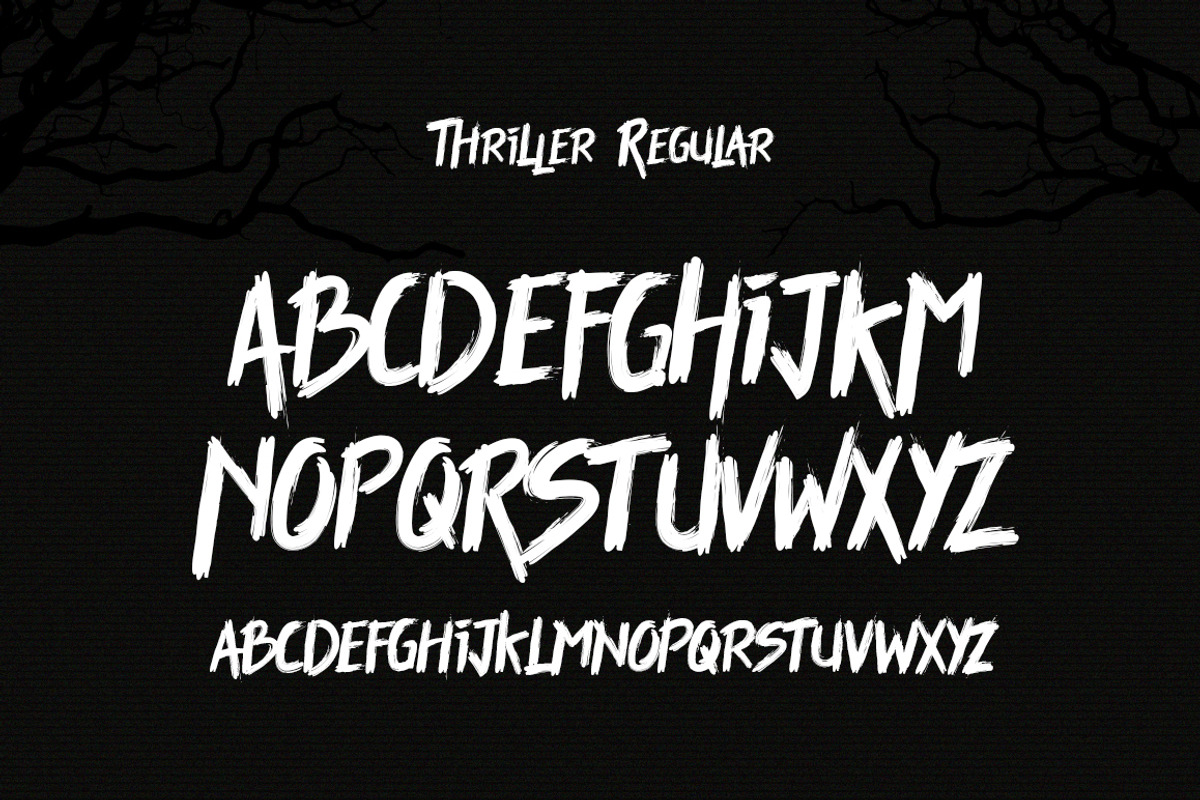 Thriller, a Script Font by Vynetta