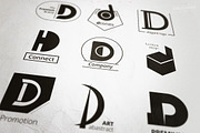 Letter D Clean Logo Set, a Branding & Logo Template by Krukowski Graphics