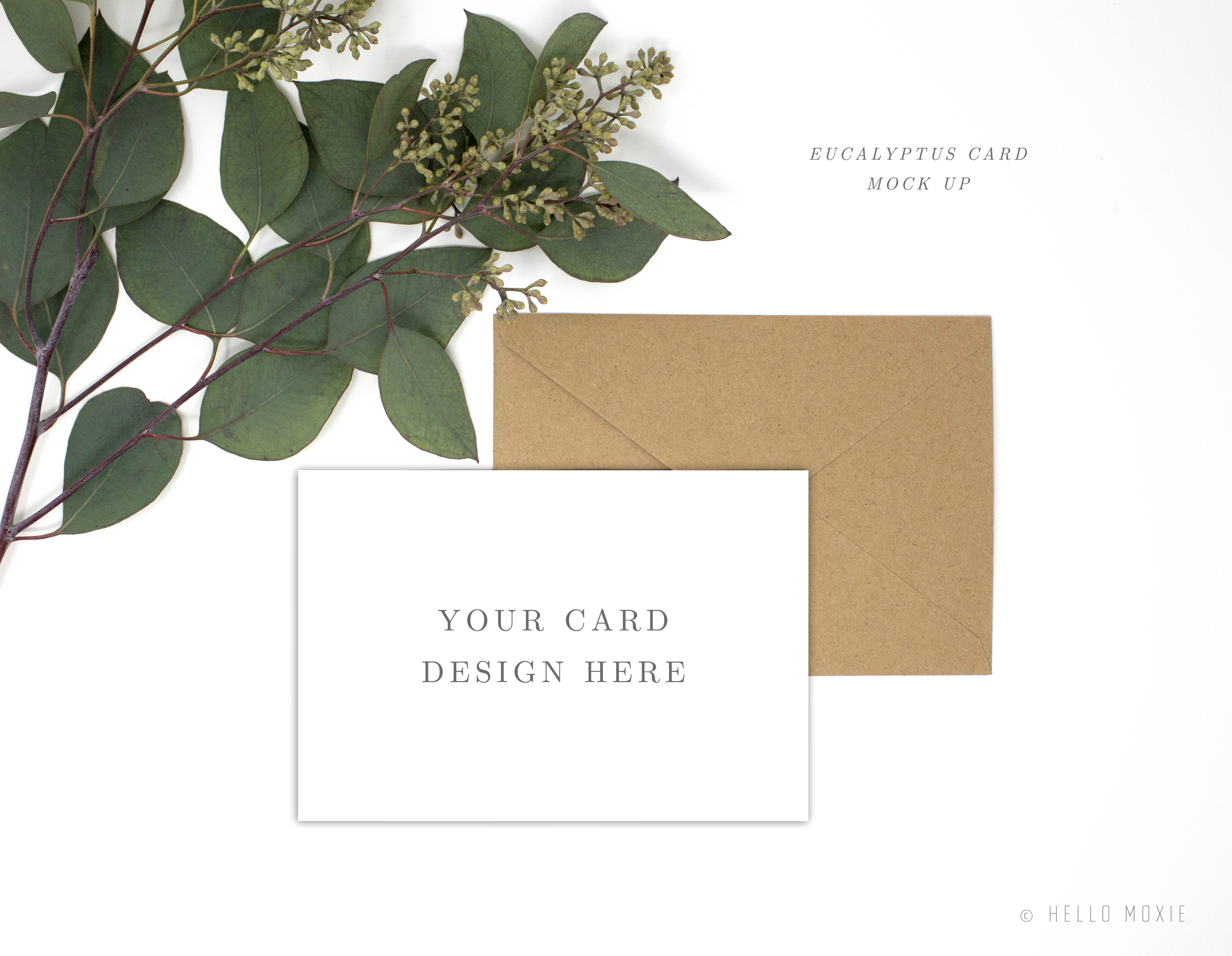 Card Mockup Styled Stock Photo, a Product Mockup by Hello Moxie ...