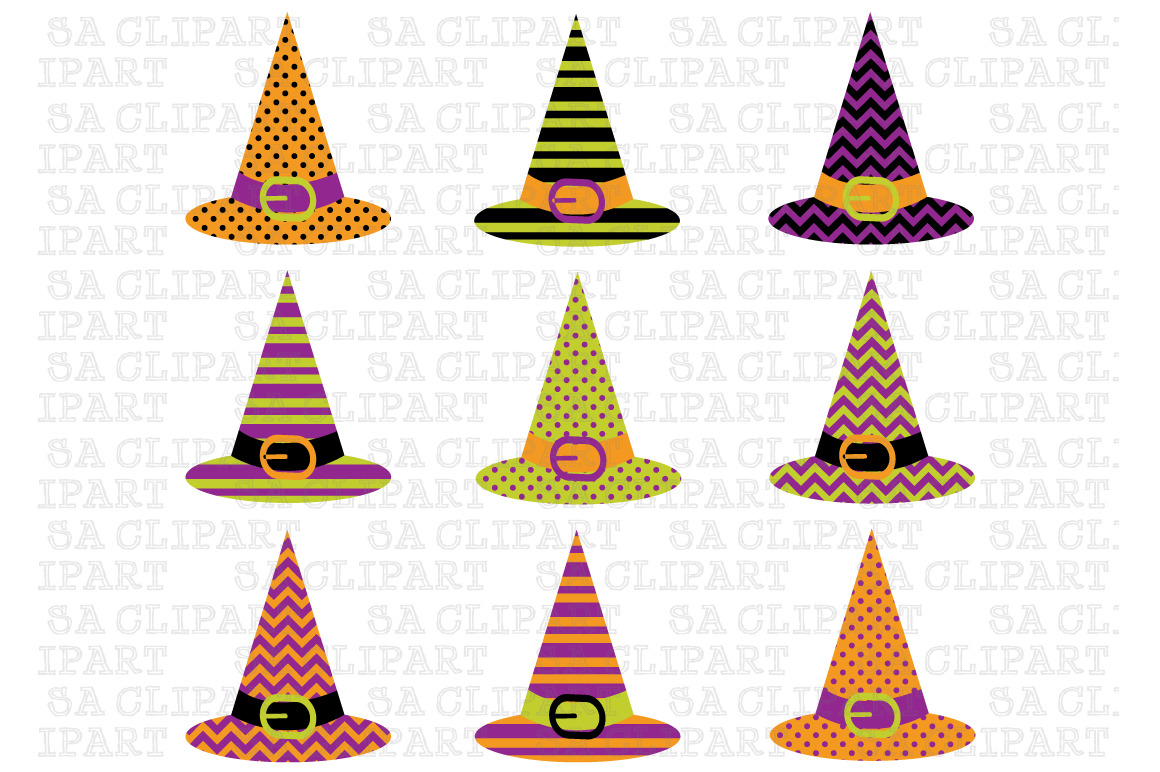 Halloween Hat ClipArt, an Illustration by SA ClipArt