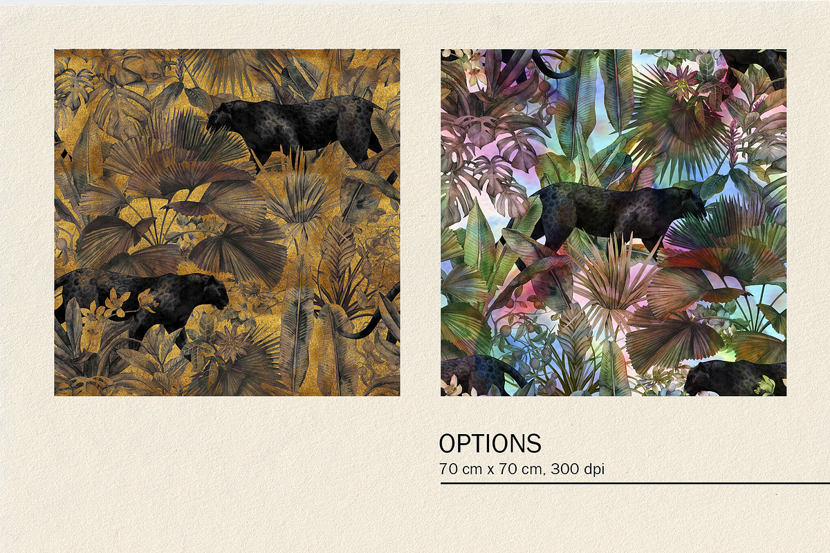 Wild life, a Pattern Graphic by emeraldthue