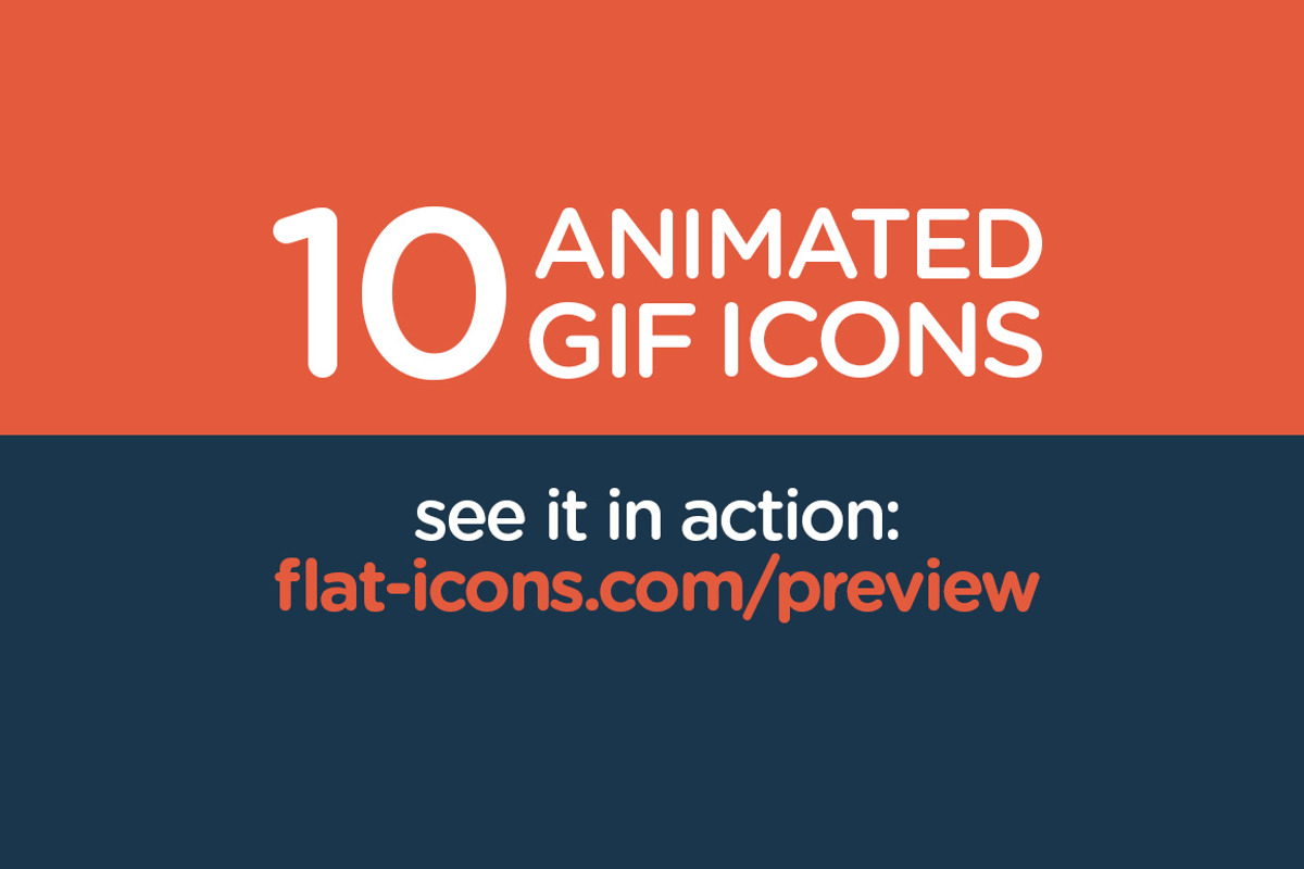 Flat Animated Icons, an Icon by Flat Icons