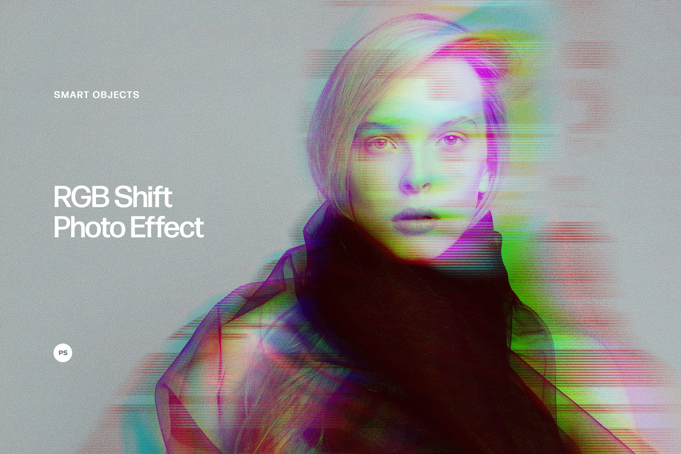 Download RGB Shift Photo Effect | Creative Market