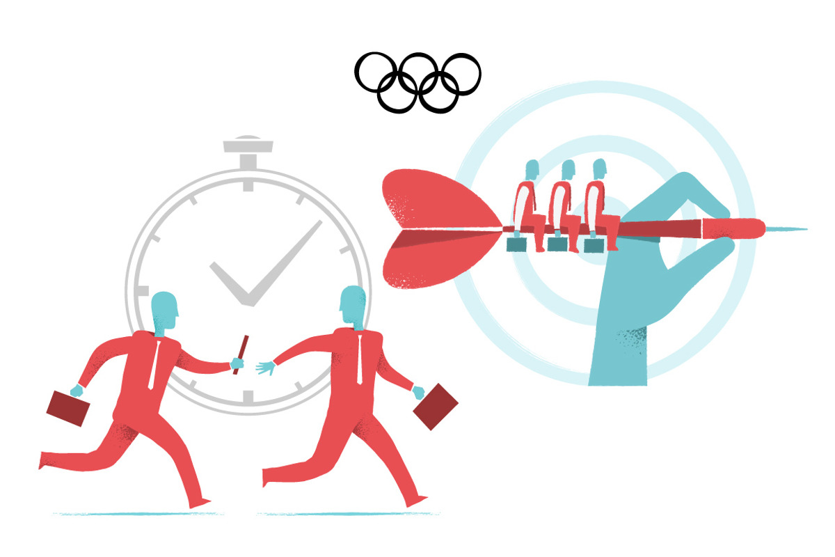 Business Olympics - Collection, a Work Illustration by Hurcastock!