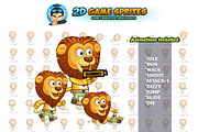 Lion 2D Game Sprites, an Illustration by DionArtworks | Creative Market
