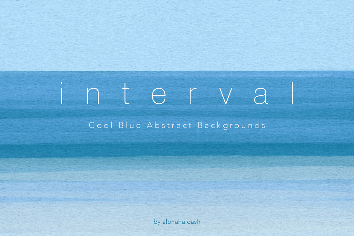 Interval Cool Blue Backgrounds, a Background Graphic by alonahaidash