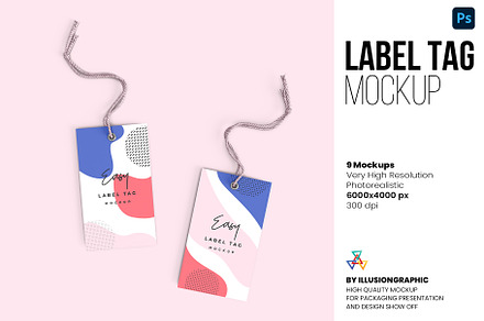 Logo / text on Square Box Mockups v6, a Product Mockup by Illusiongraphic