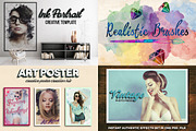 Creative Art Bundle (50% off), an Action Add-On by Creative Supplies Co.