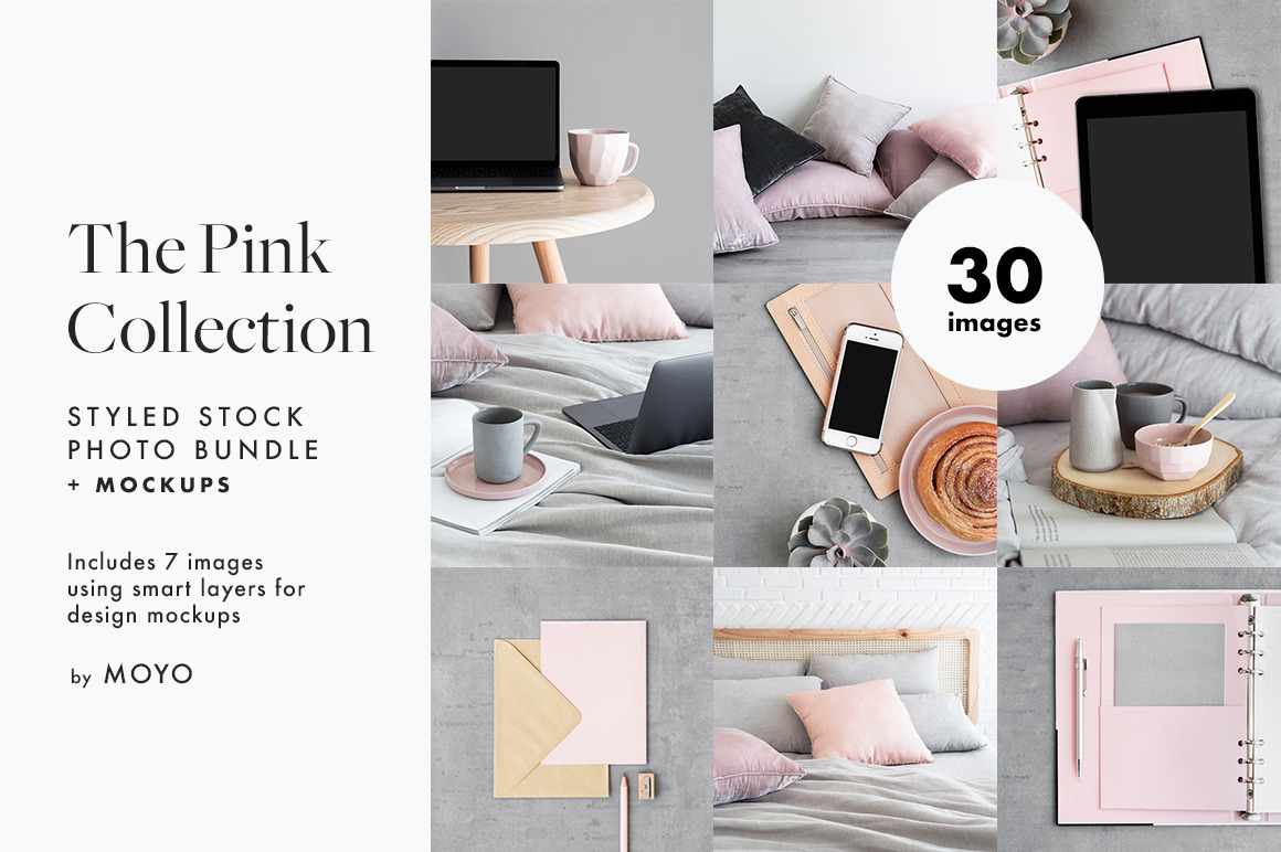 The Pink Collection Photo Bundle, a Business Photo by Moyo Studio ...