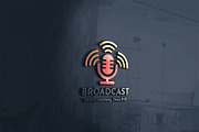 Broadcast Logo, a Branding & Logo Template by Design_Planet
