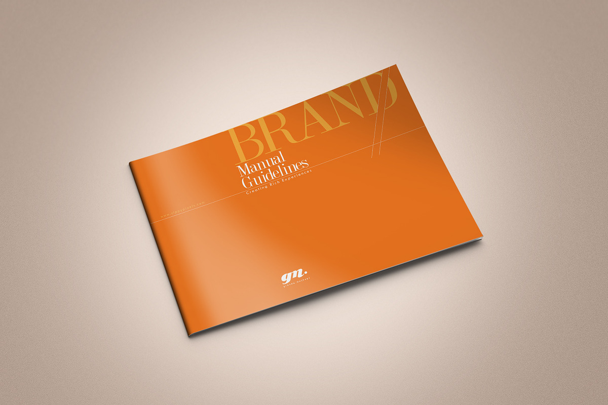 The Original Orange – Brand Book, a Brochure Template by ZippyPixels