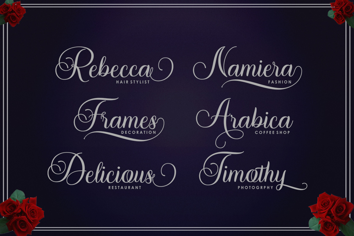 Marchanda Script, a Script Font by Megatype | Creative Market