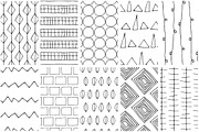 Simple Line Handdrawn Patterns, a Pattern Graphic by Youandigraphics ...